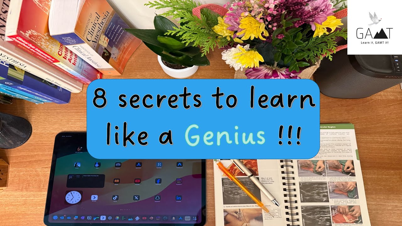 8 secrets to learn like a Genius - YouTube