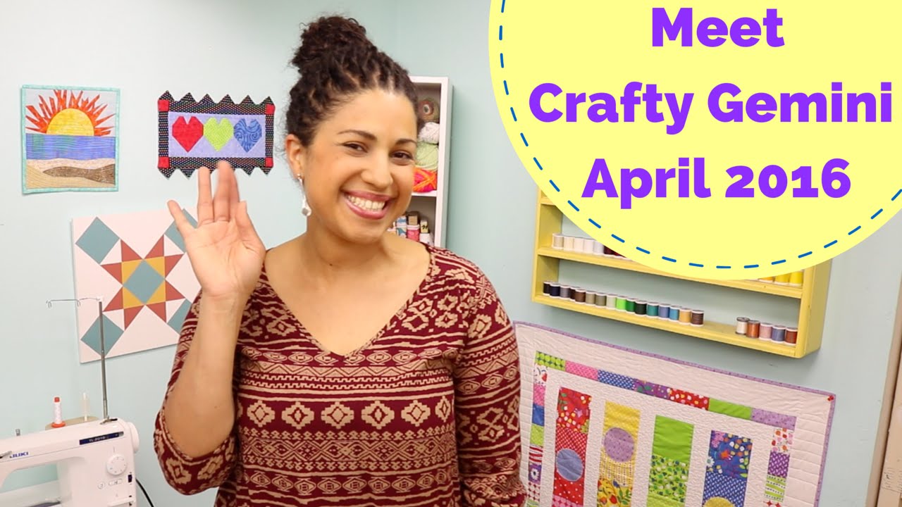 Meet Crafty Gemini in April 2016 in Georgia & Kentucky! - YouTube