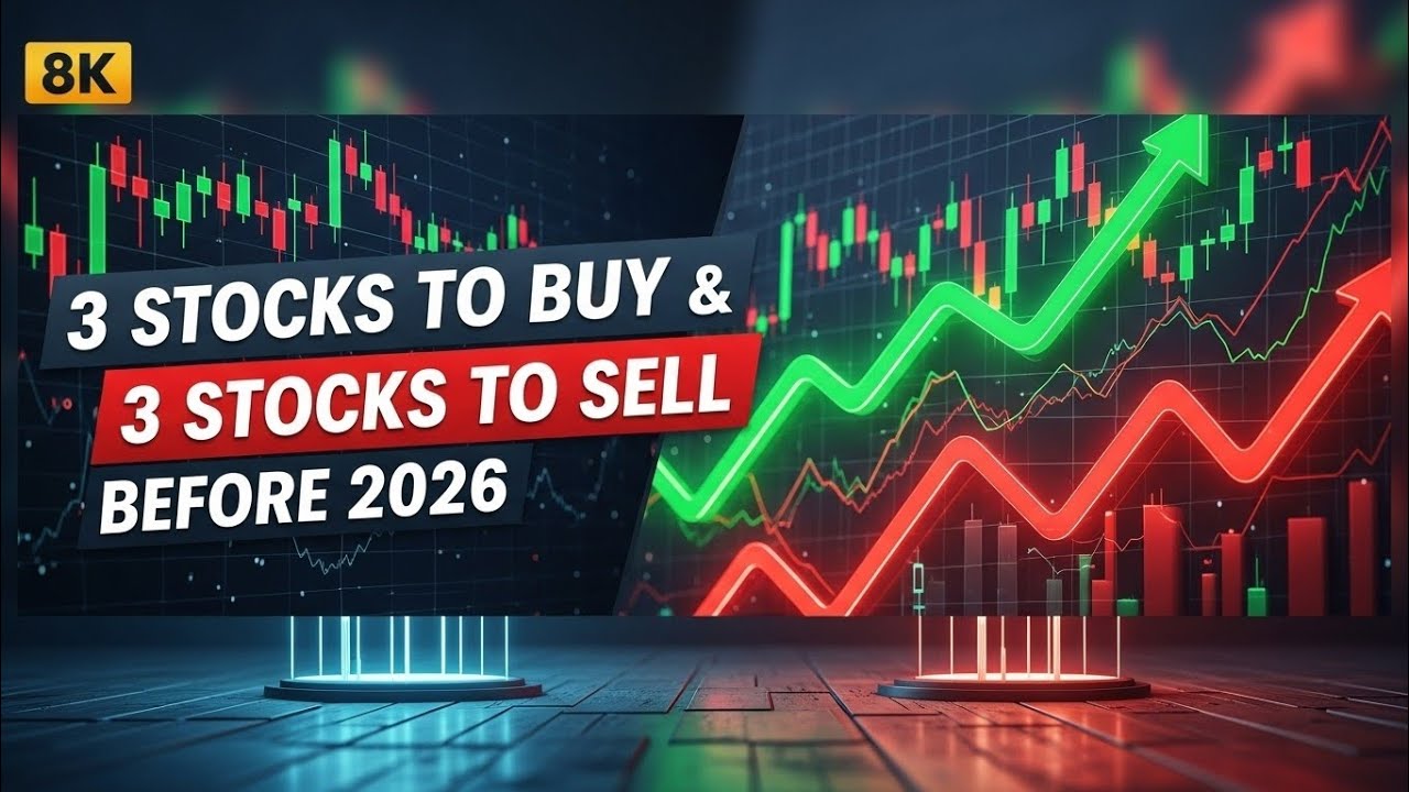 3 stocks to buy and 3 stocks to sell before 2026 - YouTube