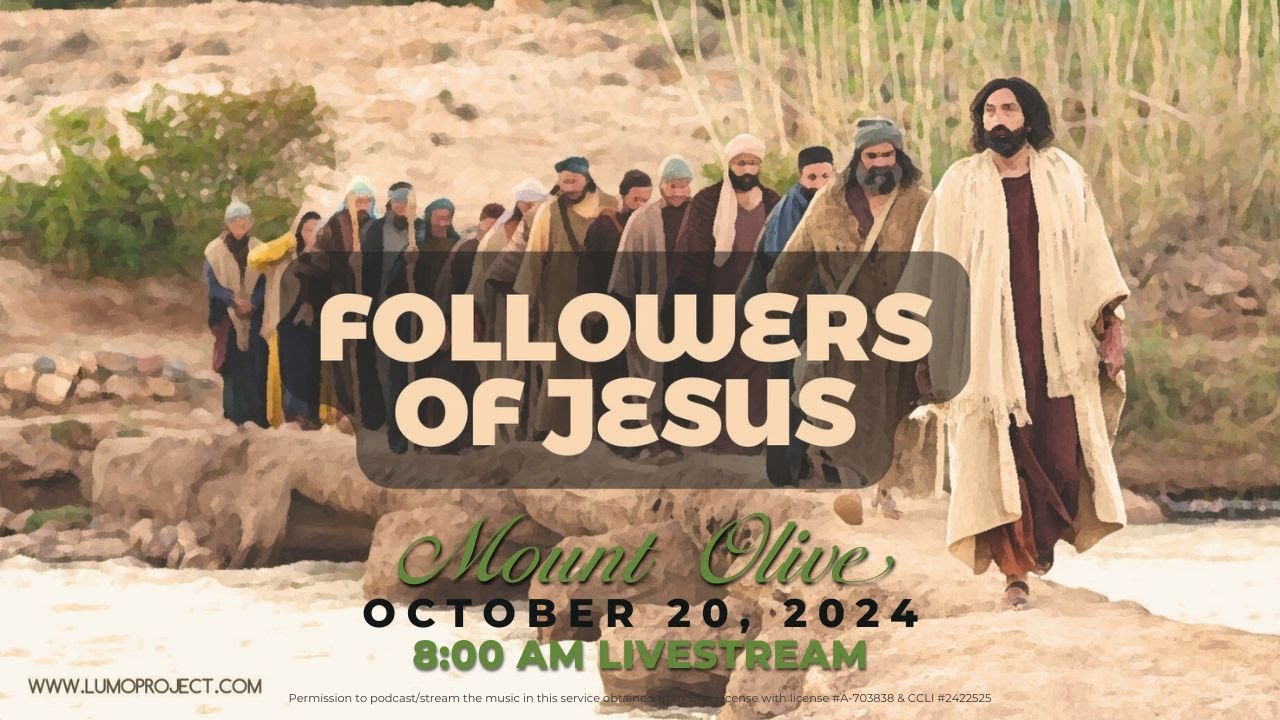 Followers of Jesus Make Selfless Sacrifices - Mount Olive - YouTube