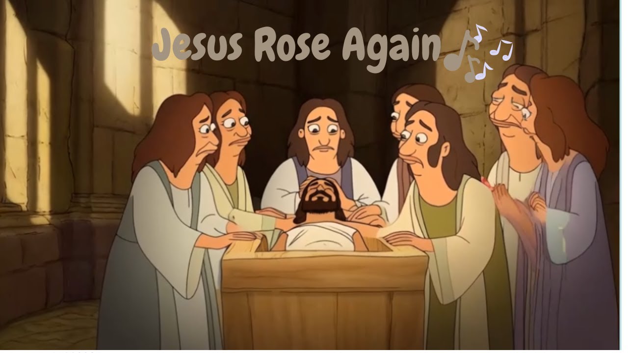 Jesus Rose From The Dead | Easter Song for Kids | He is Risen! Resurrection Sunday Praise ...