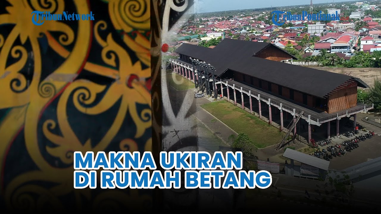 Makna Ukiran atau Motif Dayak yang Ada di Rumah Betang - YouTube