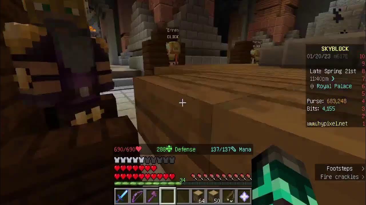 Hypixel Skyblock Gameplay. - YouTube