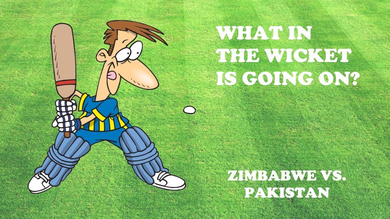 CLUELESS AMERICAN WATCHES CRICKET FOR THE FIRST TIME | Zimbabwe vs ...