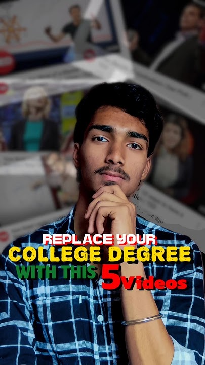 Replace your college degree with these 5 videos ⚠️ - YouTube