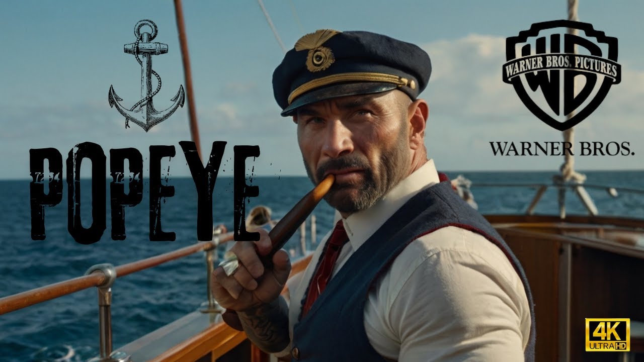 POPEYE THE SAILOR MAN:Live Action Movie – Full Teaser Trailer –DAVE ...