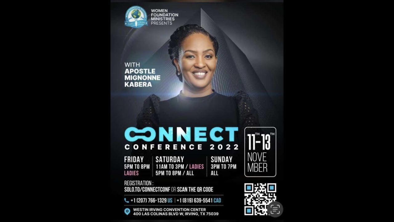 North America Gate CONNECT CONFERENCE 2022 DAY 1 WITH APOSTLE MIGNONNE ...