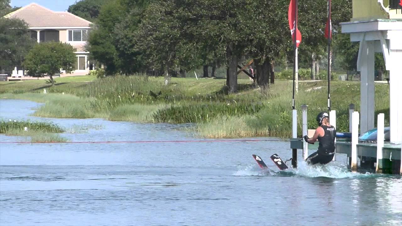 Sunset Lakes:home of head wind-waterskiing at Jack Travers - YouTube