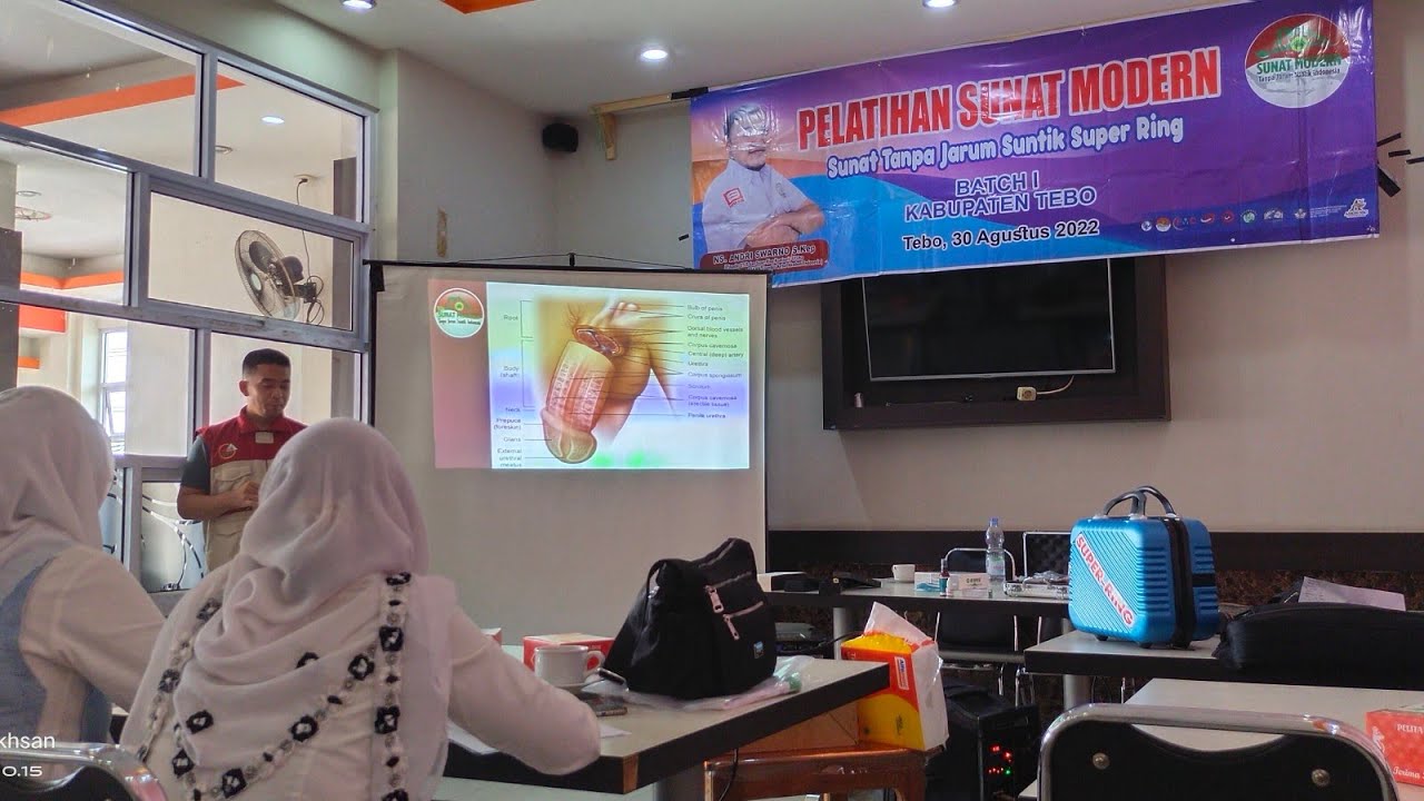 Pelatihan Sunat Modern Tanpa Jarum Suntik Super RING Tebo - YouTube