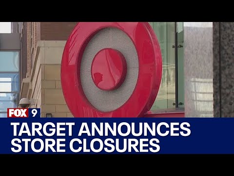 Target announces store closures - YouTube