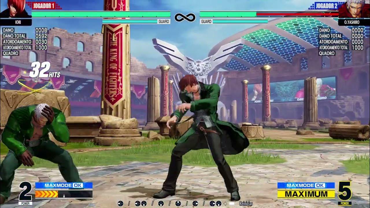 KOF XV IORI IAGAMI AMAZING STUN COMBO - YouTube