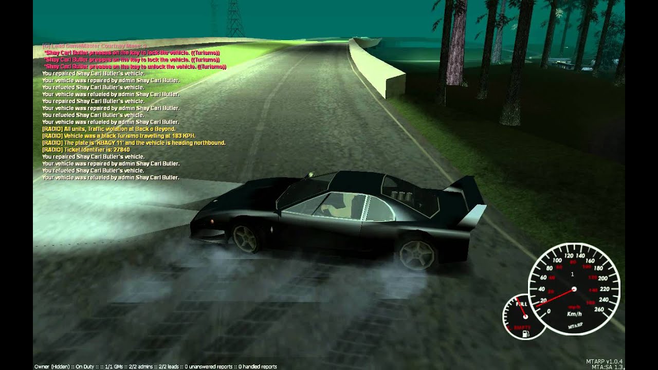 Custom Car Handling at Multi Theft Auto Roleplay | mtaroleplay.com ...
