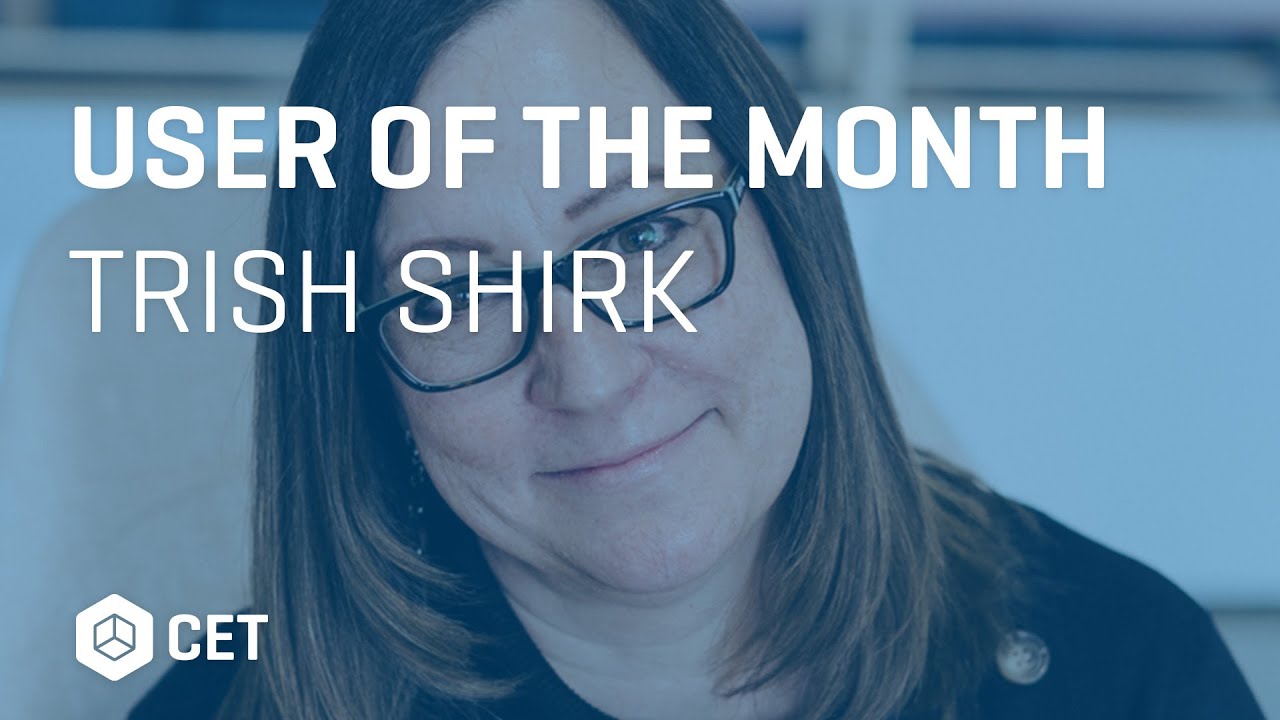 User of the Month January - Trish Shirk - YouTube