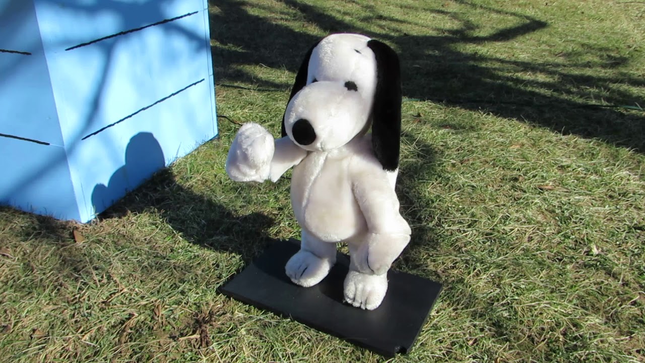 Waving Snoopy - YouTube