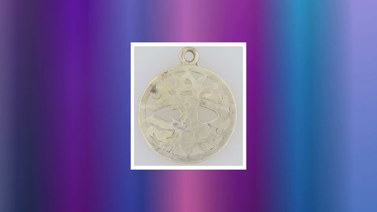 Rare Reticulated/Cut Out Silver Quarter Love Token/Coin/Pendant with ...