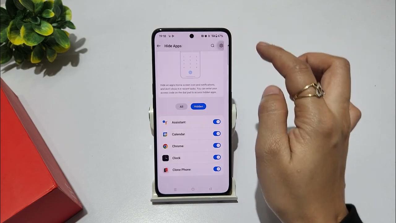 How to unhide app in oneplus 12r | oneplus 12 me app hide kaise kare | Hide app settings - YouTube