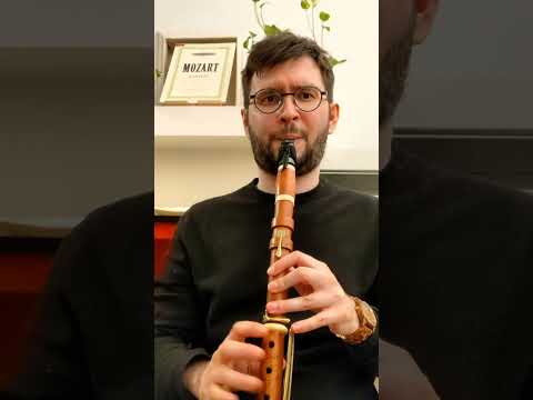 🔥Mozart on a period instrument #periodclarinet #clarinetist #mozart # ...