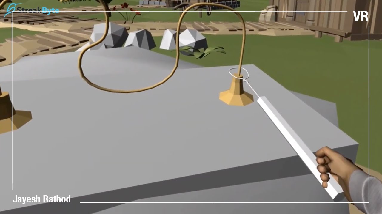 Oculus Quest Buzz Wire Game Using Unity3D - YouTube