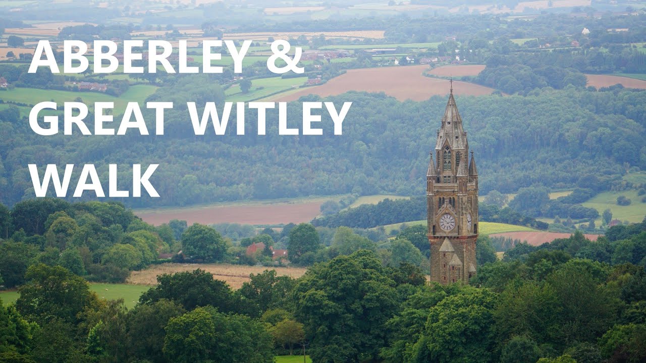 Abberley & Great Witley walk inc. Abberley Hill & Clock Tower - YouTube