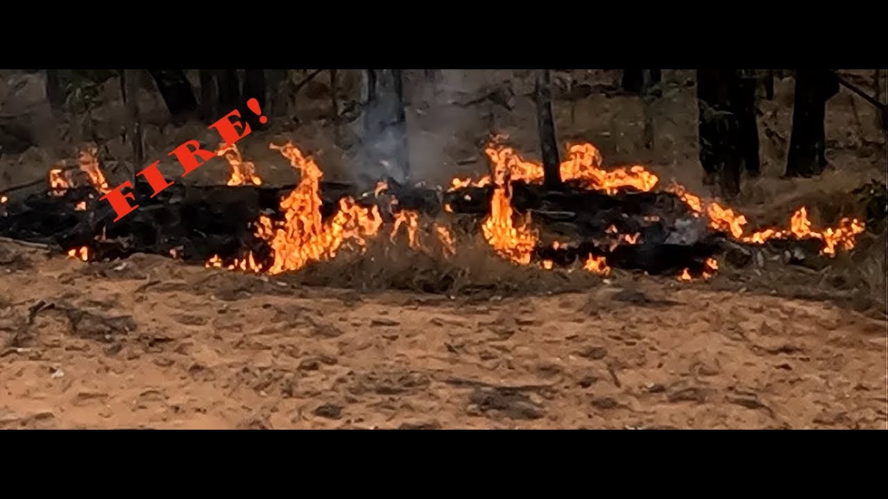 Burn it they said, burn it we did! #fire #burning #offgridhomestead # ...