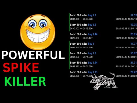 Spike killer trading system boom crash - YouTube