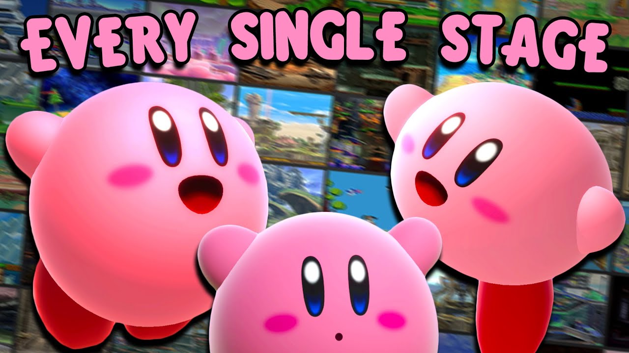 Kirby Dances on Every Stage in Smash Ultimate REMASTERED - YouTube