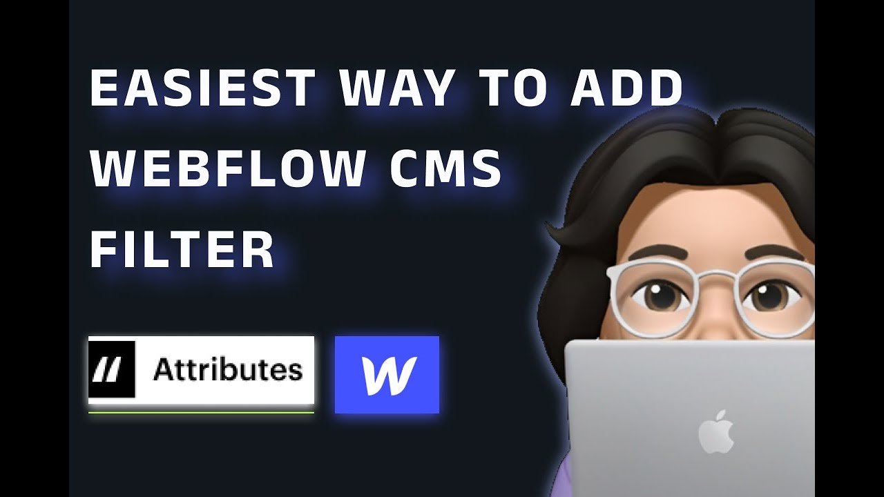 Webflow cms filter Finsweet checkbox | Search field | Clear filter button | Item count - YouTube