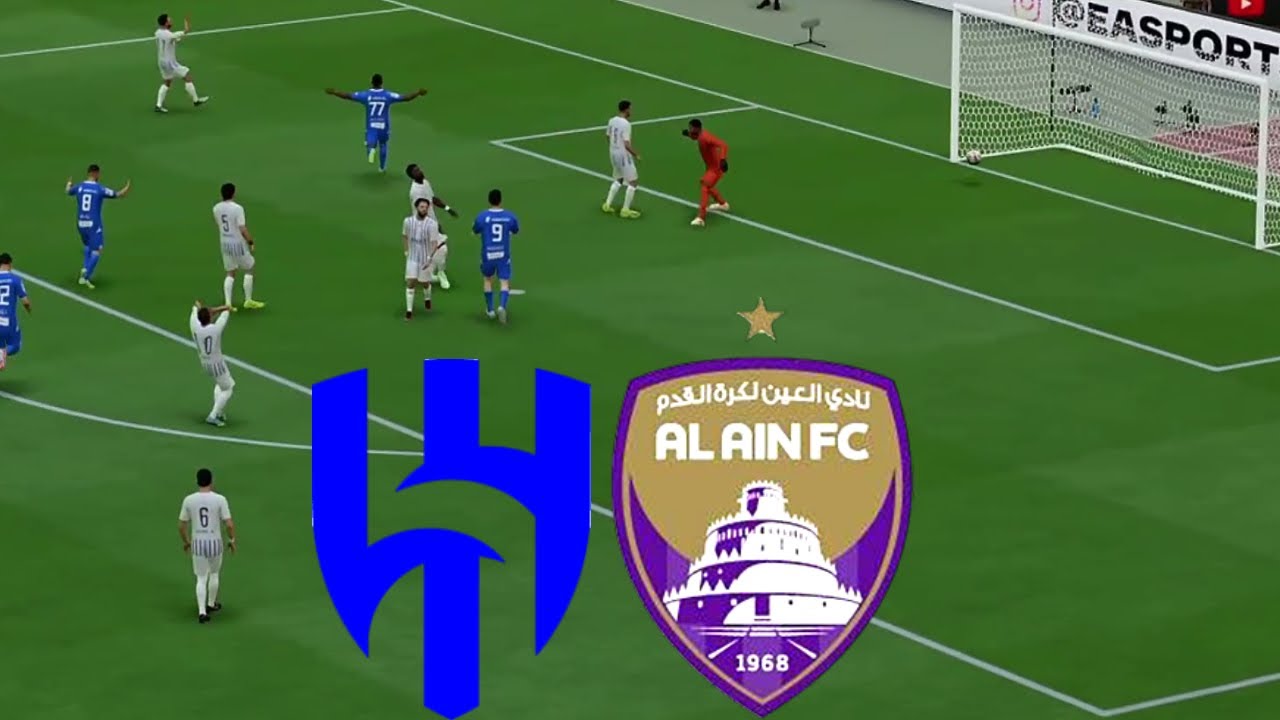 AL HILAL vs AL AIN CHAMPIONS LEAGUE DA ASIA 2024 SIMULAÇÃO FUTEBOL EA ...