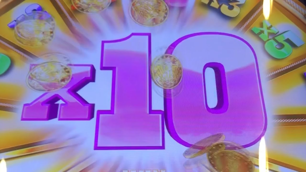 Buffalo Grand Slot Machine 10x Multiplier Bonus Wheel!!! - YouTube