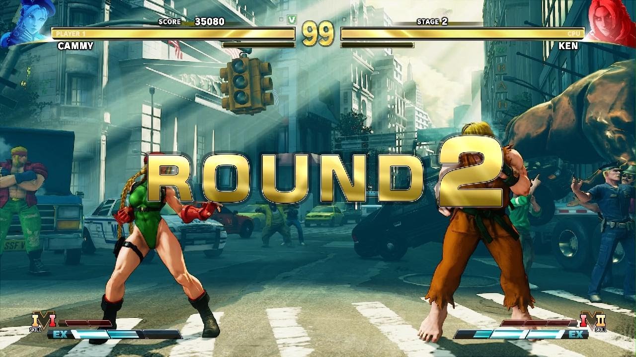CAMMY SF2 ARCADE MODE - YouTube