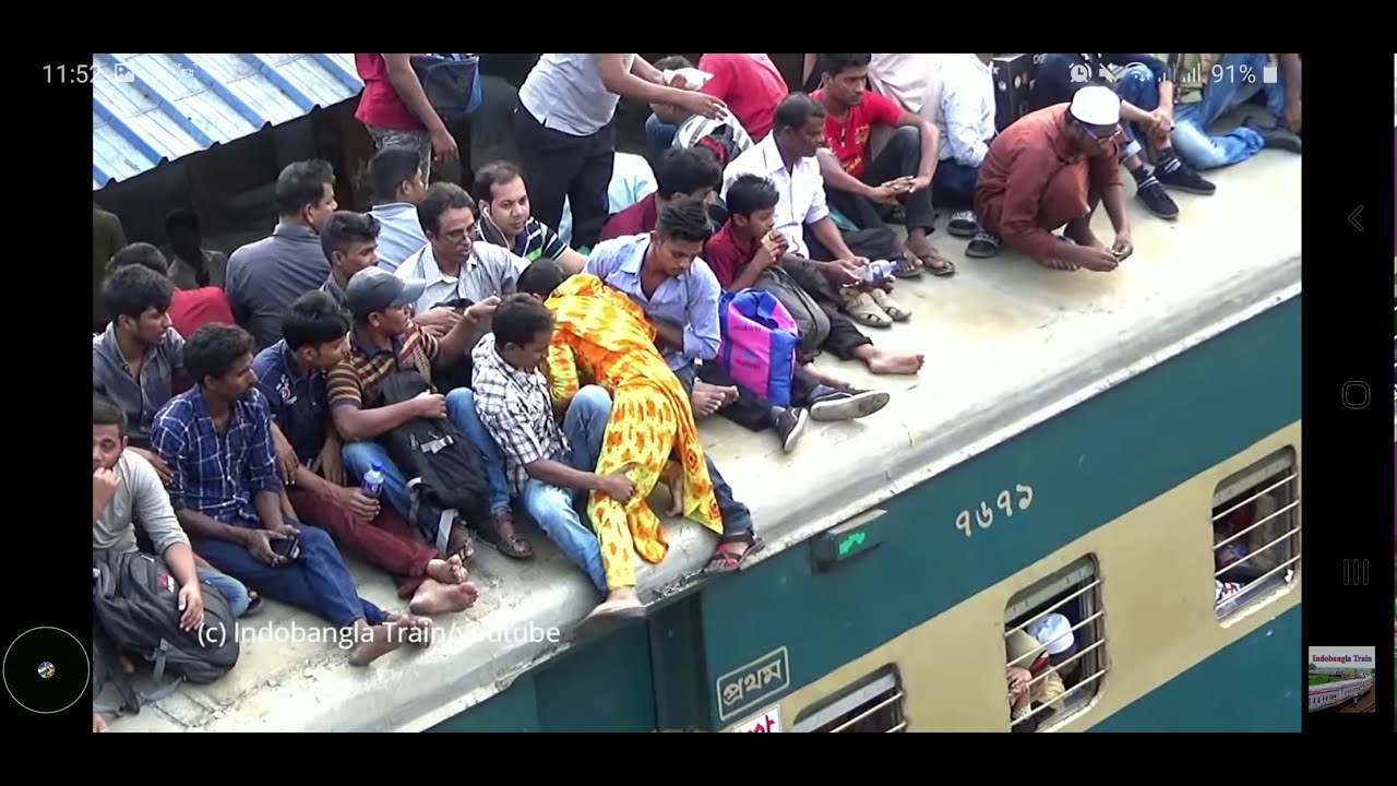 Most crowded Train - YouTube