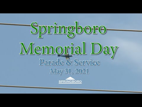 2021 Springboro Memorial Day Parade & Service