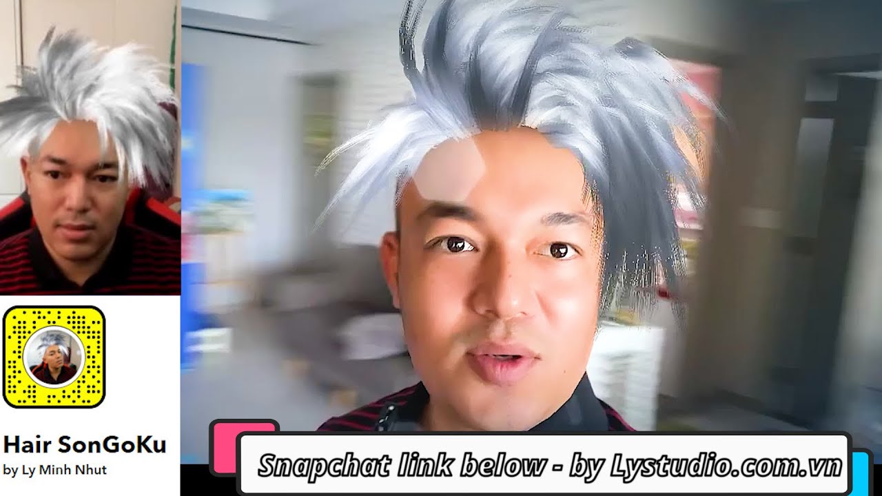 Tracking Face - Snapchat Lens SonGoKu By LyMinhNhut - YouTube