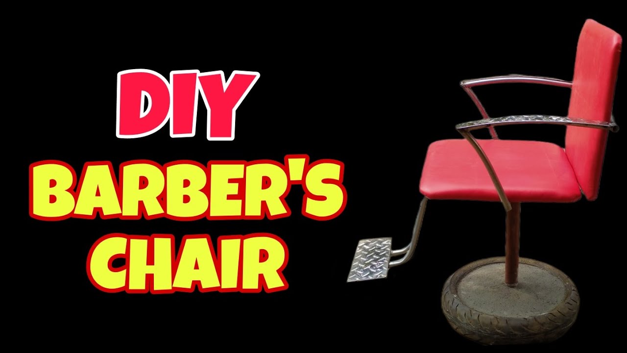 GUMAWA AKO NG UPUAN NG BARBER SHOP| HOW TO MAKE DIY BARBER'S CHAIR ...