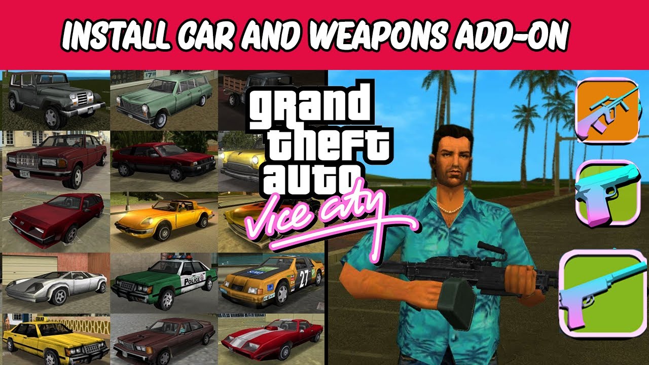 How to install and Use Maxo's Vehicle Loader in GTA Vice City - YouTube