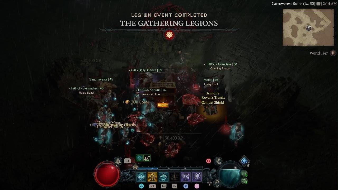 Diablo IV - The Gathering Legions - Legion Events - YouTube