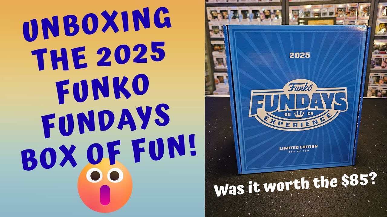 Unboxing the 2025 Funko Fundays Box of Fun! - YouTube