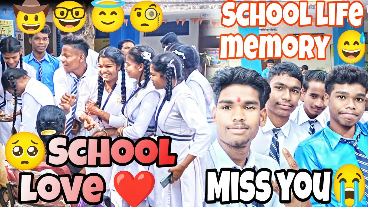 School love life memory 😍 Miss You school friends 😁# Schoolove # ...