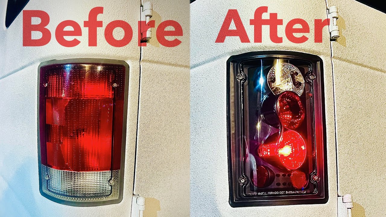 Ford Econoline Van Tail Light replacement | Aftermarket Housings with ...