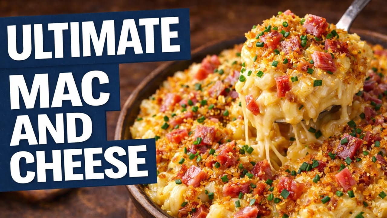 Ultimate Mac and Cheese | Creamy, Cheesy & Loaded with Parma Ham - YouTube