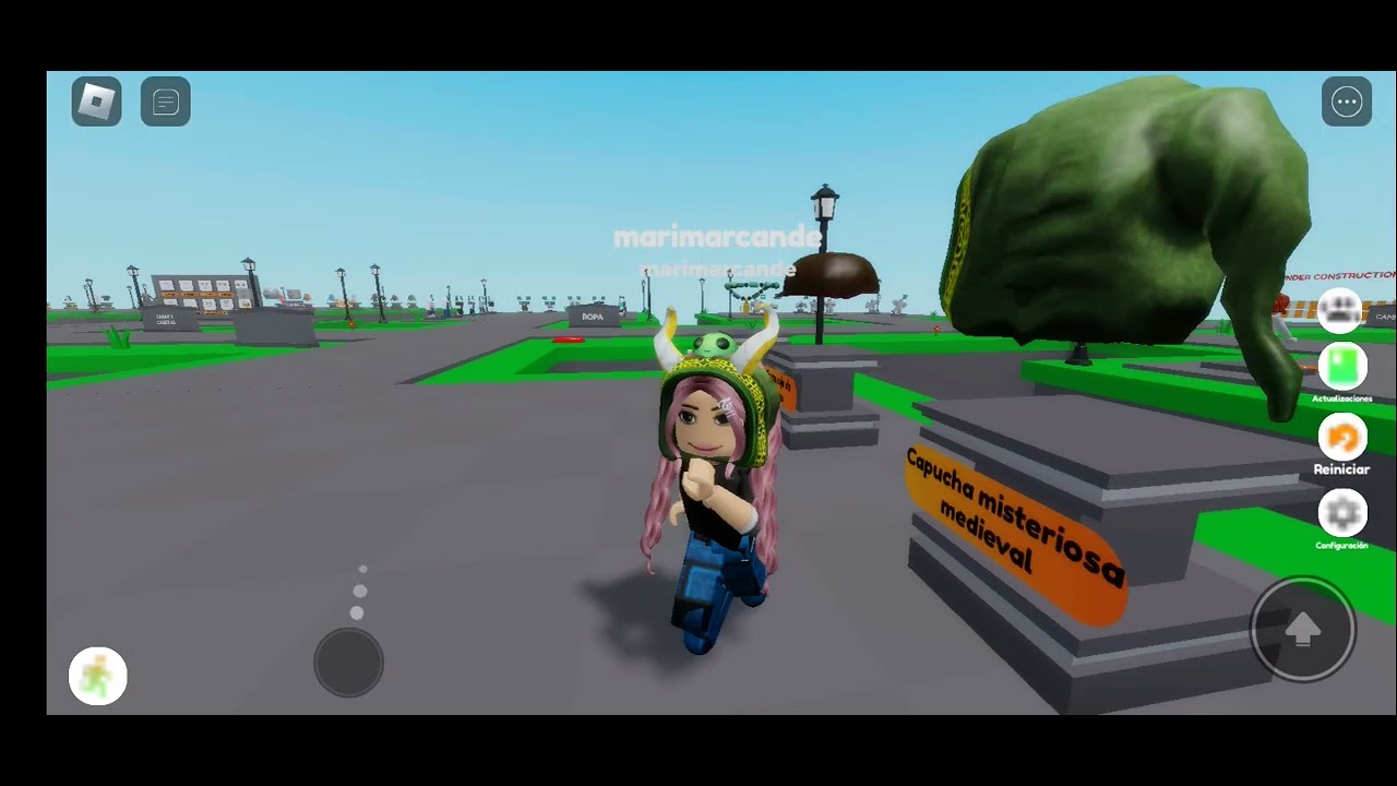 Cande ️ roblox les enseña Asus suscriptores un juego para ganarse ropa ...