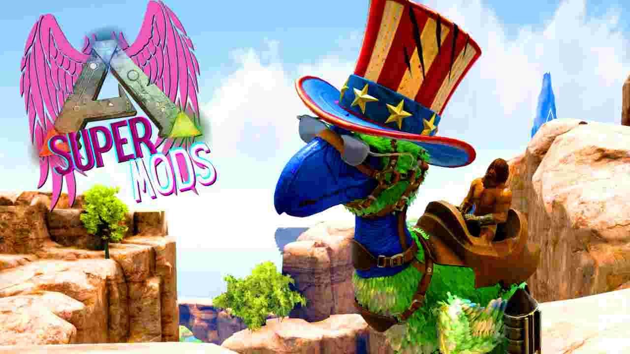 ARK SUPER MODS #32 - A Criatura MAIS PODEROSA! Terror Bird BUFFON ...
