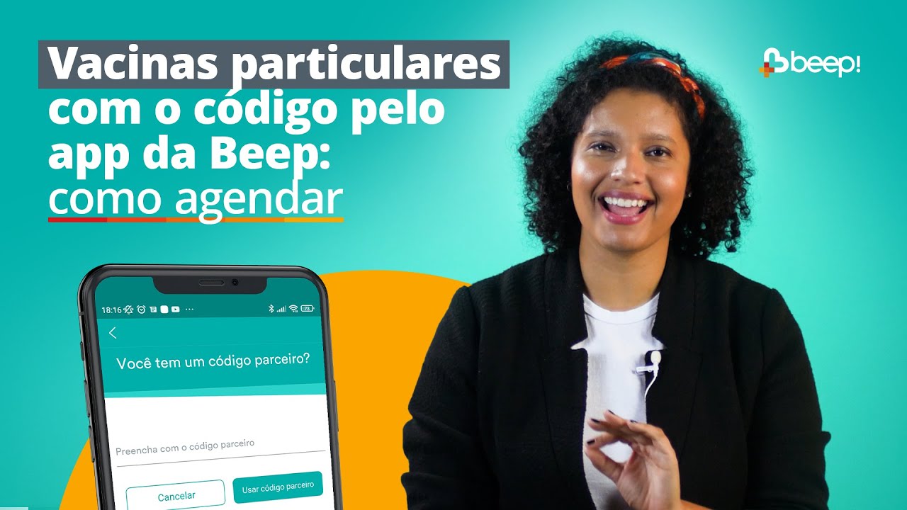 Vacinas particulares (com o código) pelo app da Beep: como agendar - YouTube