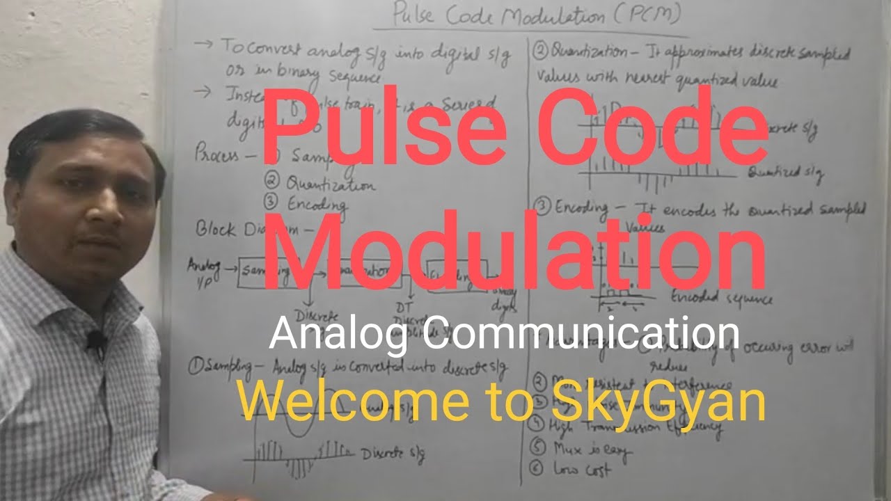 Pulse Code Modulation l PCM l Analog communication l Electronics Engg l ...