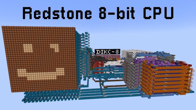 Minecraft Redstone Computer