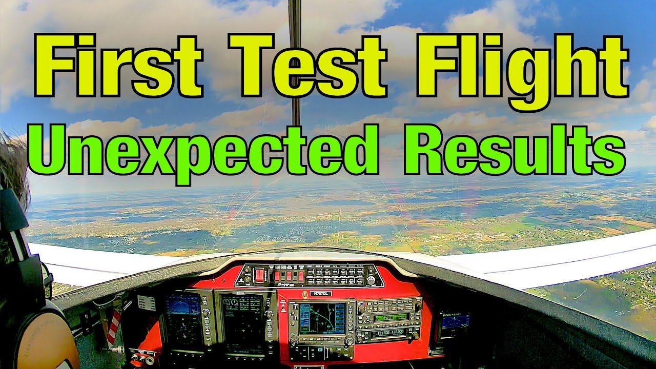 First Test Flights: Unexpected Results - YouTube