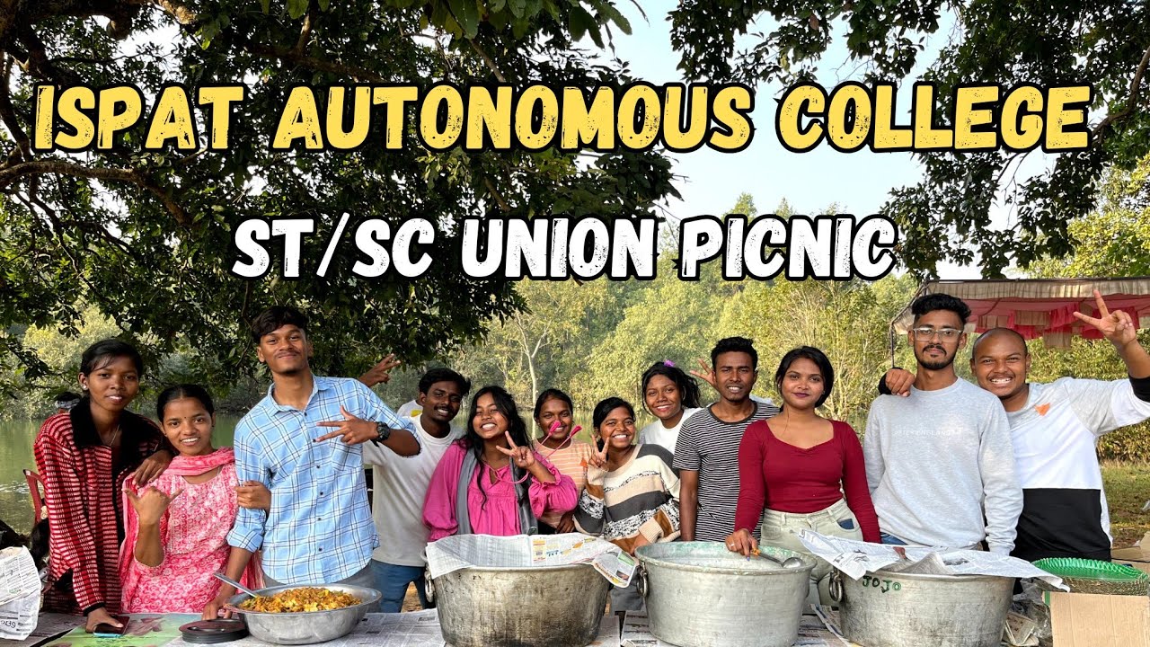 Ispat Autonomous college || St/Sc Union Picnic || 12/12/2023 || Vlog ep ...