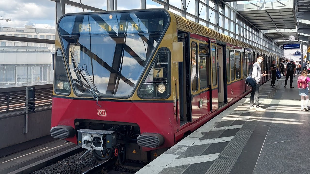 Mitfahrt in der S45 von Südkreuz bis Hermannstraße in der BR 480 516-4 ...