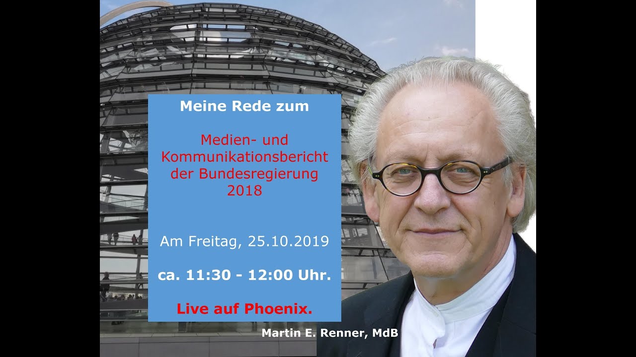Antwort auf den Medien- und Kommunikationsbericht 2018 - Martin E ...