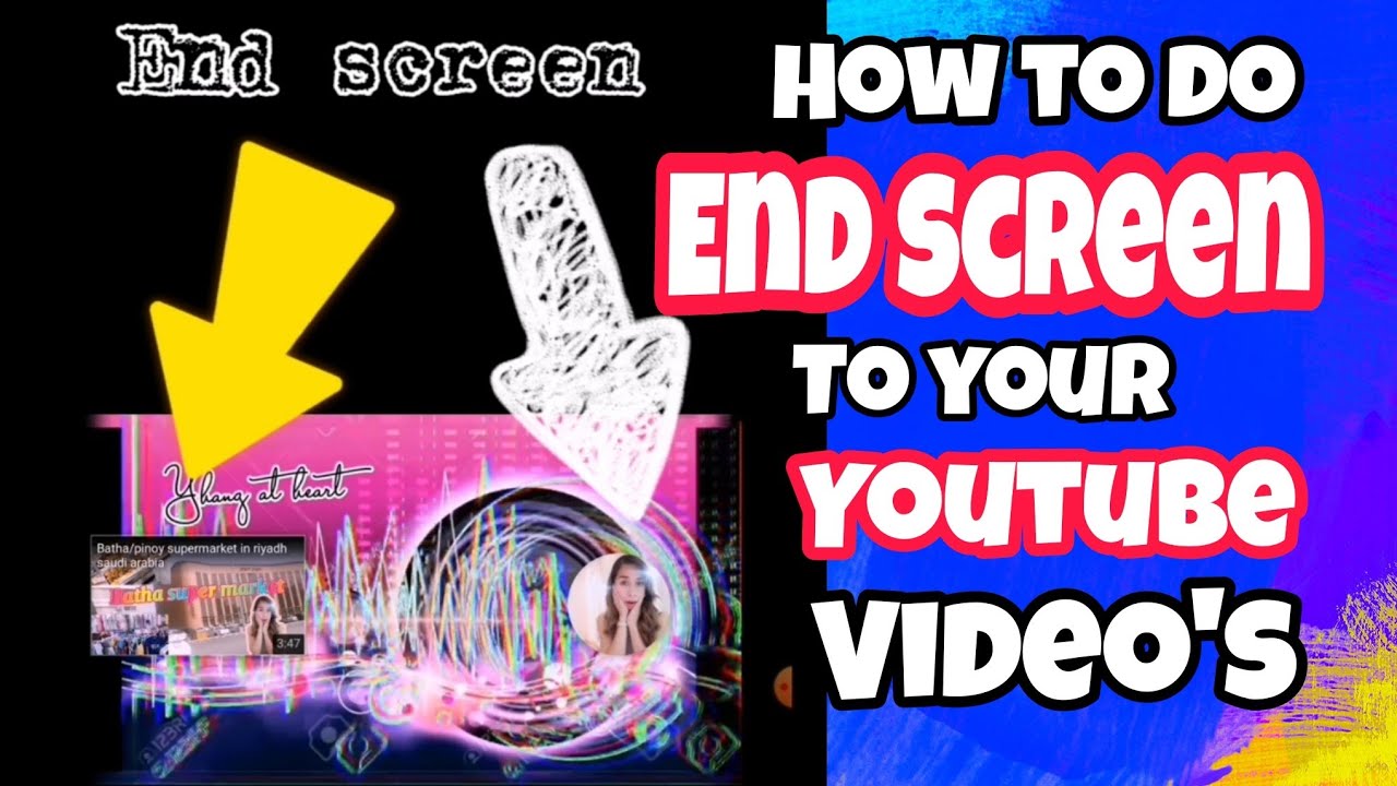 How to do end screen to your youtube videos - YouTube